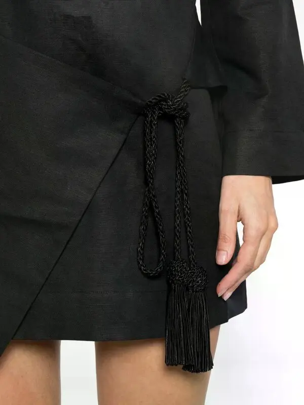 Posse Yvette Wrap Mini Dress
