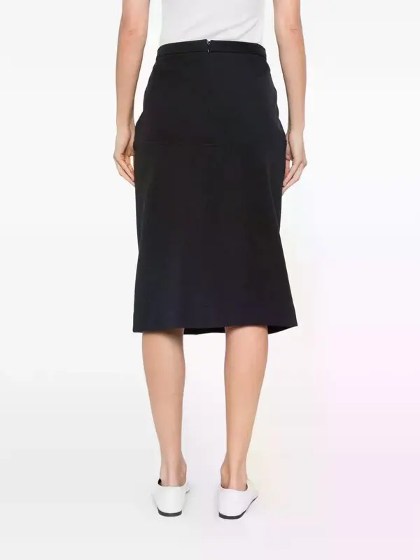JIL SANDER Panelled Midi Skirt