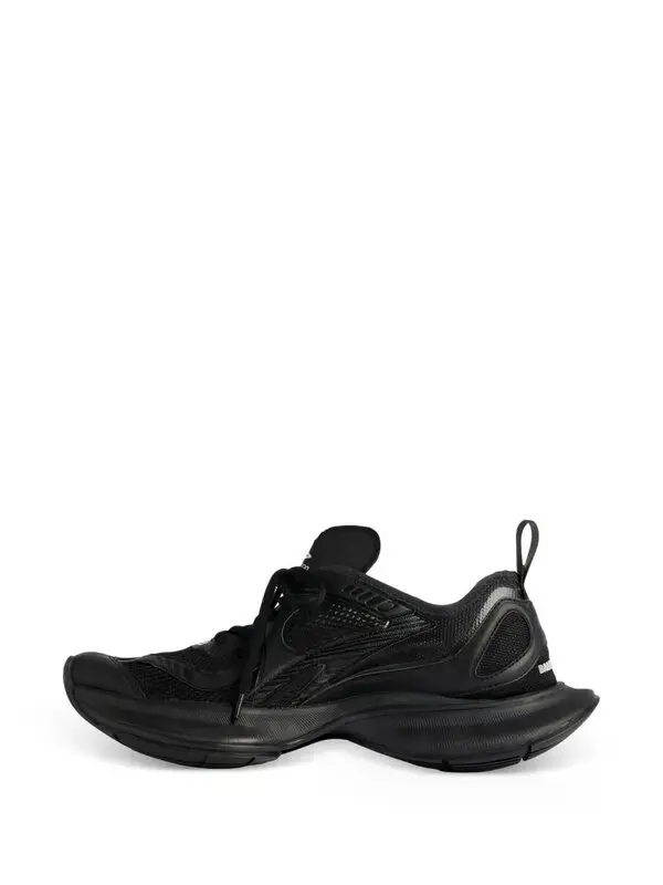 Balenciaga Circuit Platform Lace-up Sneakers - Black