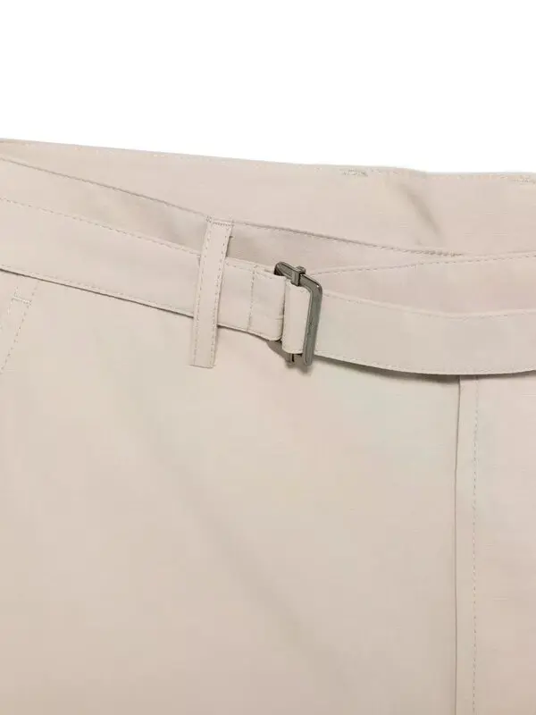 Canali Belted Trousers - Neutrals