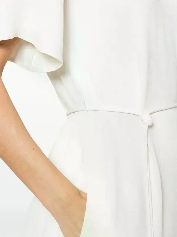 Herno Tie-waist Midi Dress