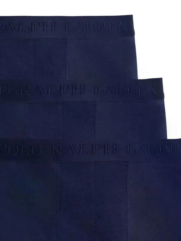 Polo Ralph Lauren Logo-waistband Boxers - Blue