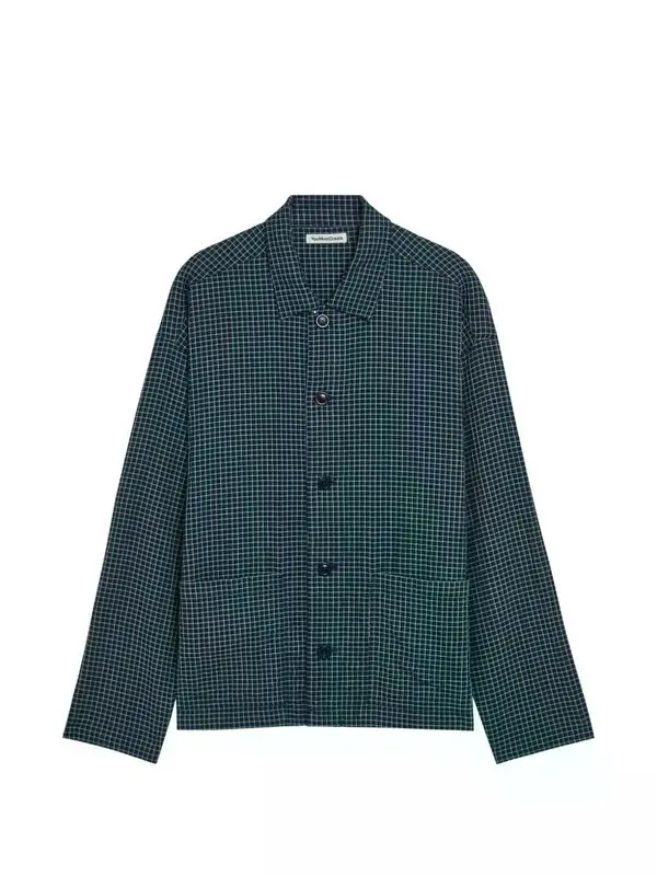 You Must Create Pj Check Shirt - Blue