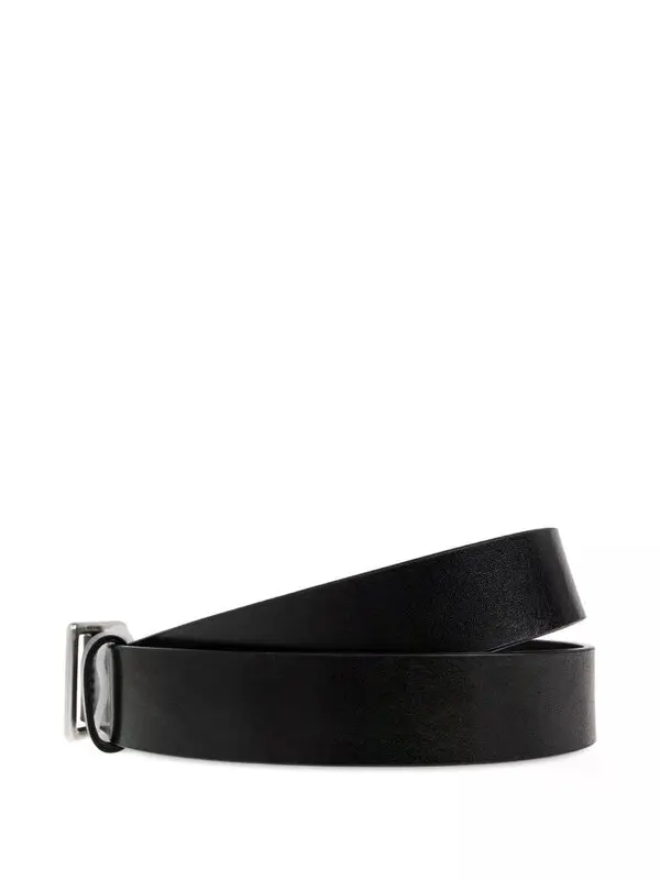 Dsquared2 Twin Buckled Leather Belt