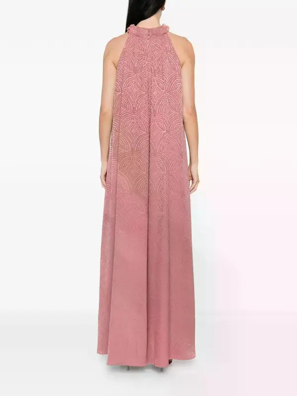 JOSEPH Chain Detail Halterneck Maxi Dress