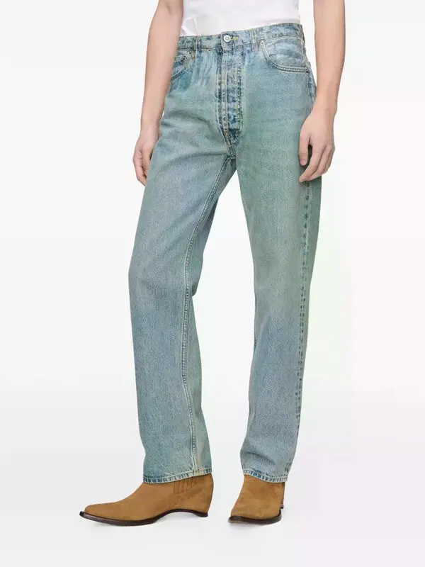 MAISON MARGIELA Taped Straight-leg Jeans