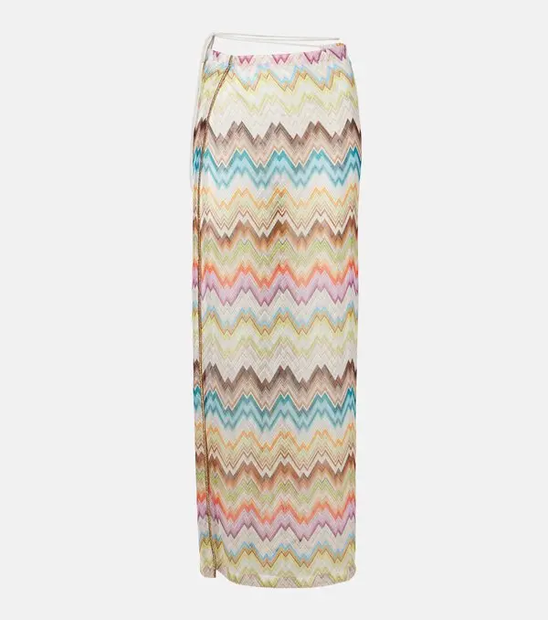 Missoni Zigzag Wrap Skirt - Multicoloured