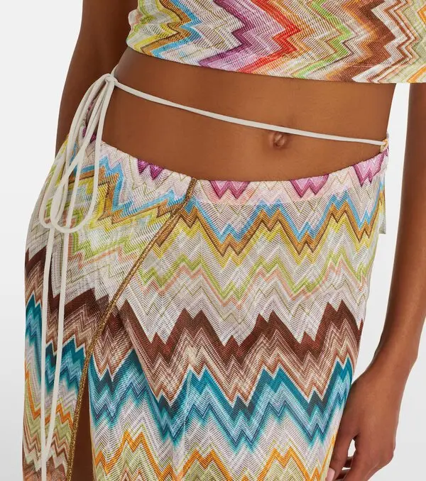 Missoni Zigzag Wrap Skirt