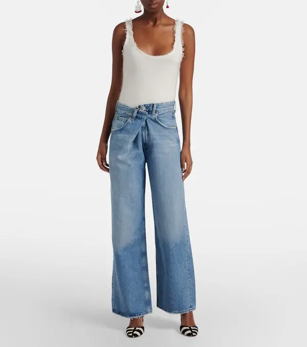 AGOLDE Vana Wide-leg Jeans