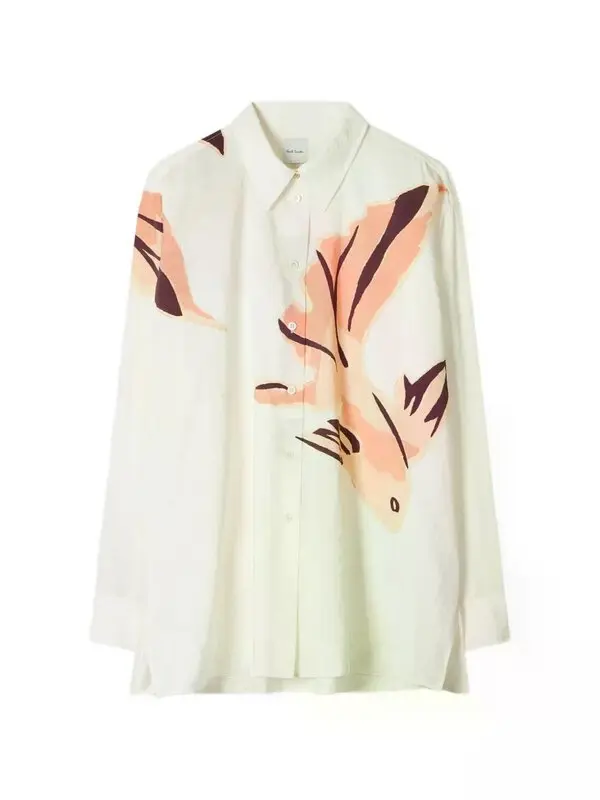 Paul Smith Printed Shirt - Neutrals