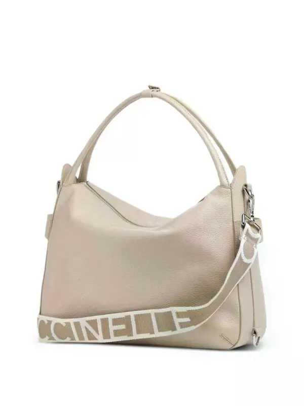 COCCINELLE Ribbon Leather Tote Bag