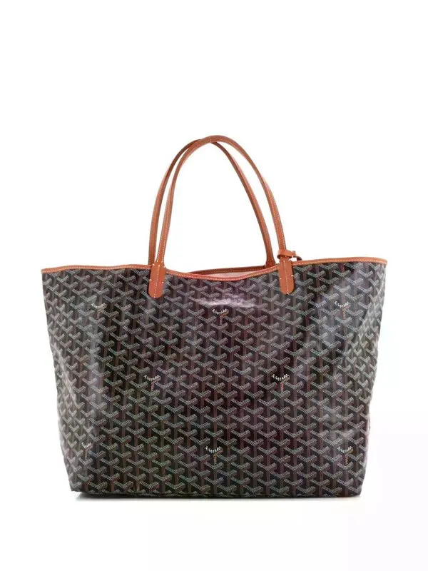 Goyard Saint Louis Printed Coated Canvas Tote Bag - Brown