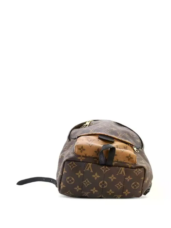LOUIS VUITTON Palm Springs Reverse Monogram Canvas Pm Backpack - Brown
