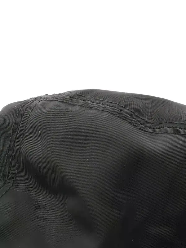 Prada Triangle Logo Bucket Hat