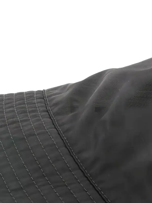 Prada Triangle Logo Bucket Hat