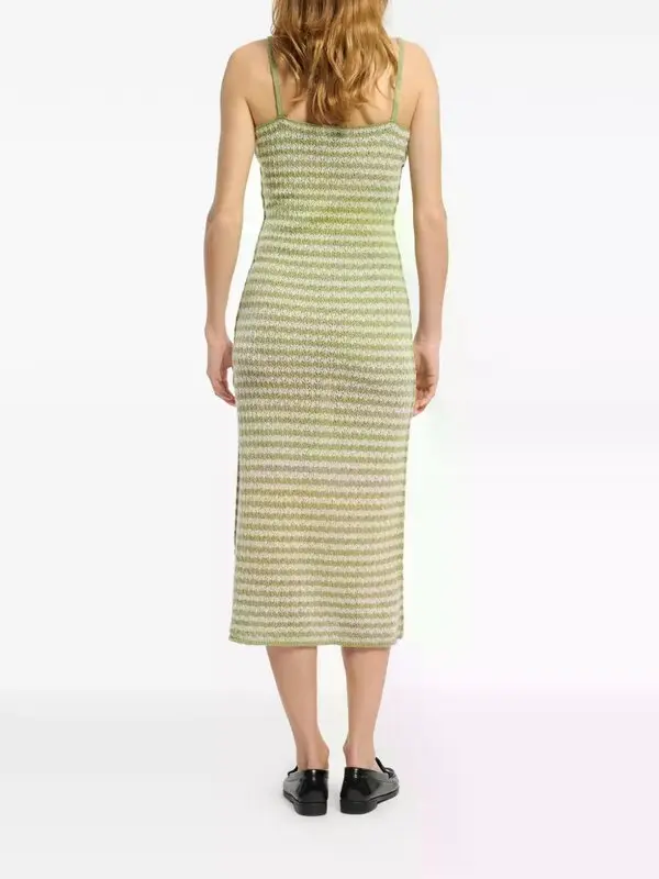 BARRIE Cashmere Lace Maxi Dress