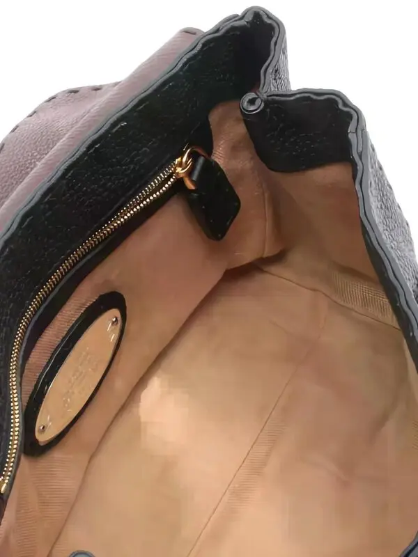 Fendi 2010s Selleria Mini Leather Tote Bag