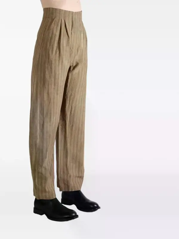 CORTANA Edith Striped Trousers