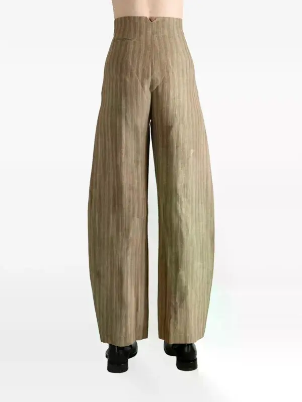 CORTANA Edith Striped Trousers