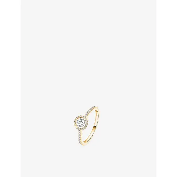 Messika Joy 0.25ct 18ct Gold And 0.45ct Diamond Ring - Yellow