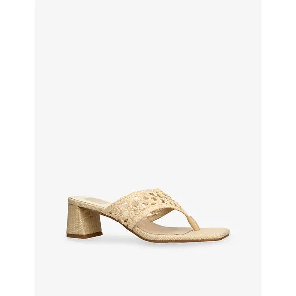 Dolce Vita Barlo Raffia Heeled Sandals