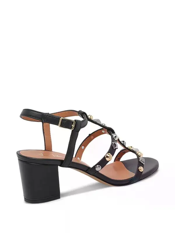 VIA ROMA 15 Studded Buckle Sandals
