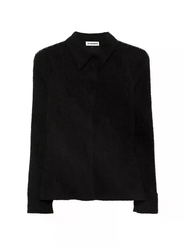 JIL SANDER Knitted Buttoned Shirt
