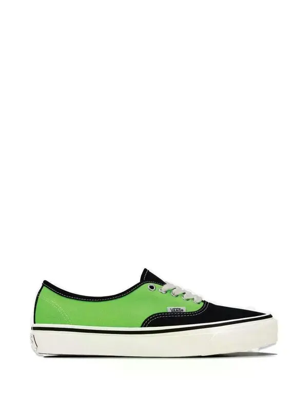 VANS Authentic Colourblock Sneakers - Green