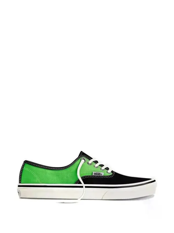 VANS Authentic Colourblock Sneakers - Green