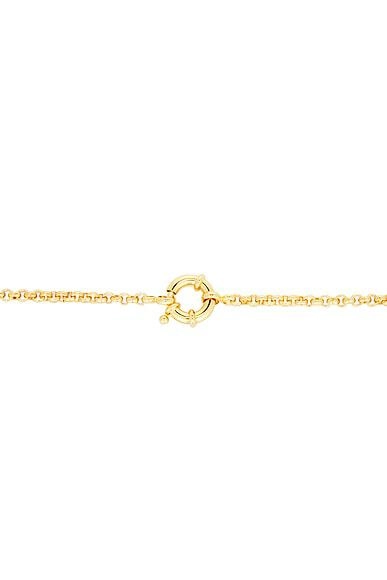 Timeless Pearly 24k Gold-plated Brass Fish Pendant Necklace