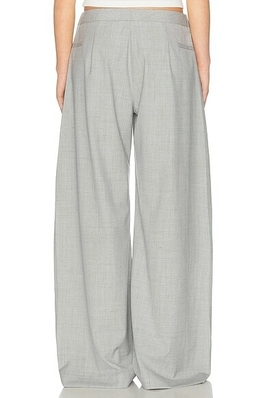ST. AGNI Tailored Fold Pant
