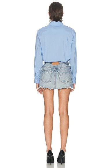 Alexander Wang Button-down Skort Romper