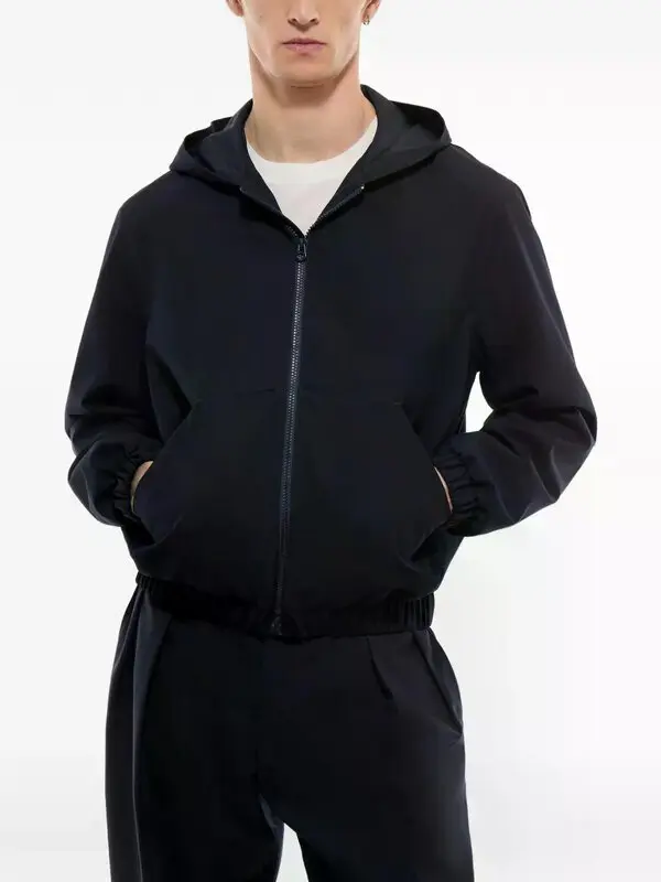 FURSAC Hooded Zip-fastening Jacket