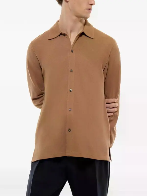 FURSAC Buttoned Shirt - Brown