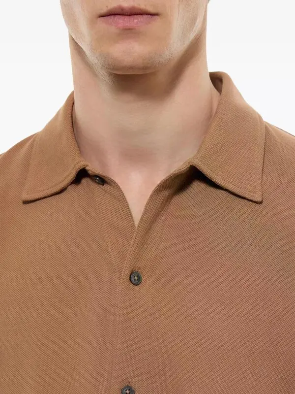 FURSAC Buttoned Shirt - Brown
