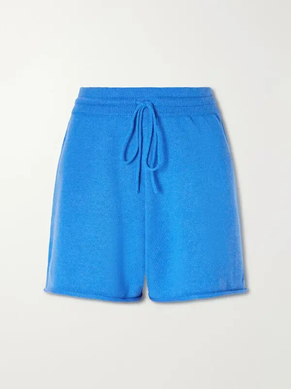 Calle Del Mar Knitted Cashmere Shorts