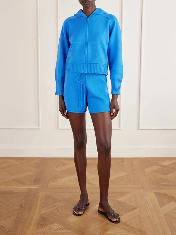 Calle Del Mar Knitted Cashmere Shorts