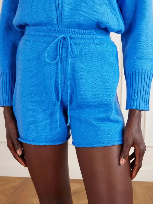 Calle Del Mar Knitted Cashmere Shorts