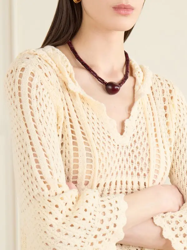MARANT ETOILE Zelnie Crocheted Mini Dress