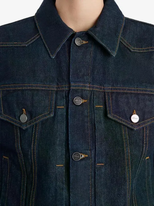 Khaite Augustine Denim Jacket - Blue