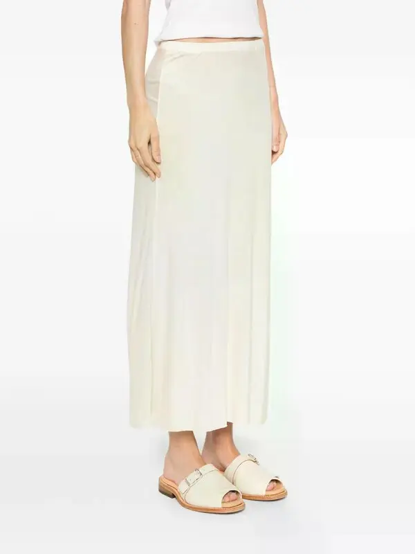Avant Toi Hand-painted Midi Skirt