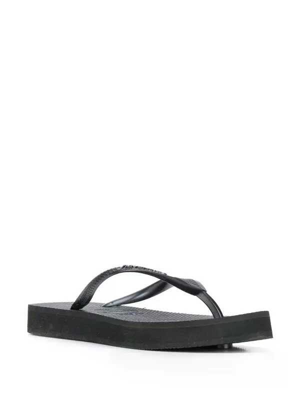Havaianas Platform Logo Slides - Grey