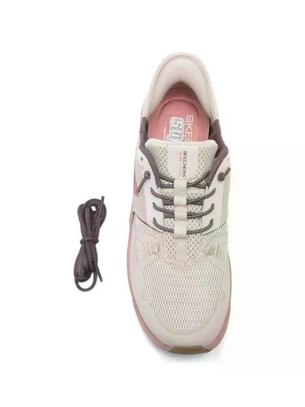 Sketchers Glide-step Pro Lace-up Sneakers - Neutrals