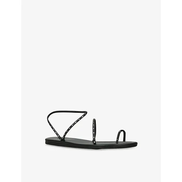 ANCIENT GREEK SANDALS Astro Faux-leather Flat Sandals