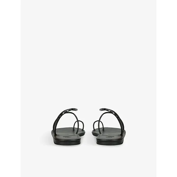ANCIENT GREEK SANDALS Astro Faux-leather Flat Sandals