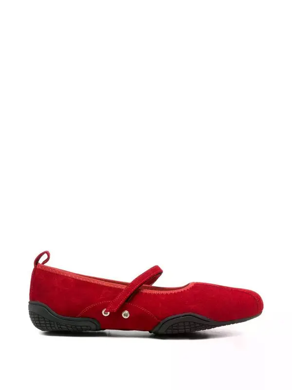 NICOLE SALDANA Sophie Ballet Flats - Red