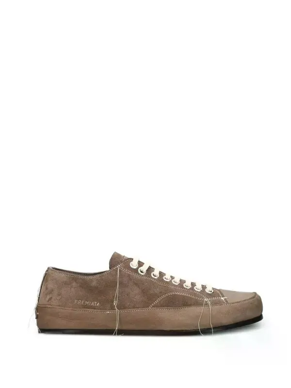 Premiata Suede Lace-up Sneakers - Neutrals