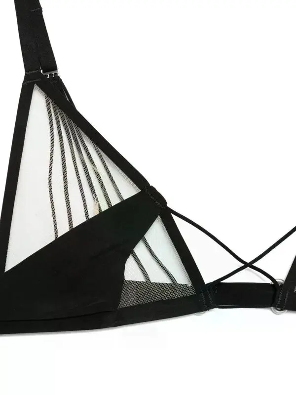 Rick Owens X Livy Raw District Lace Triangle Bra