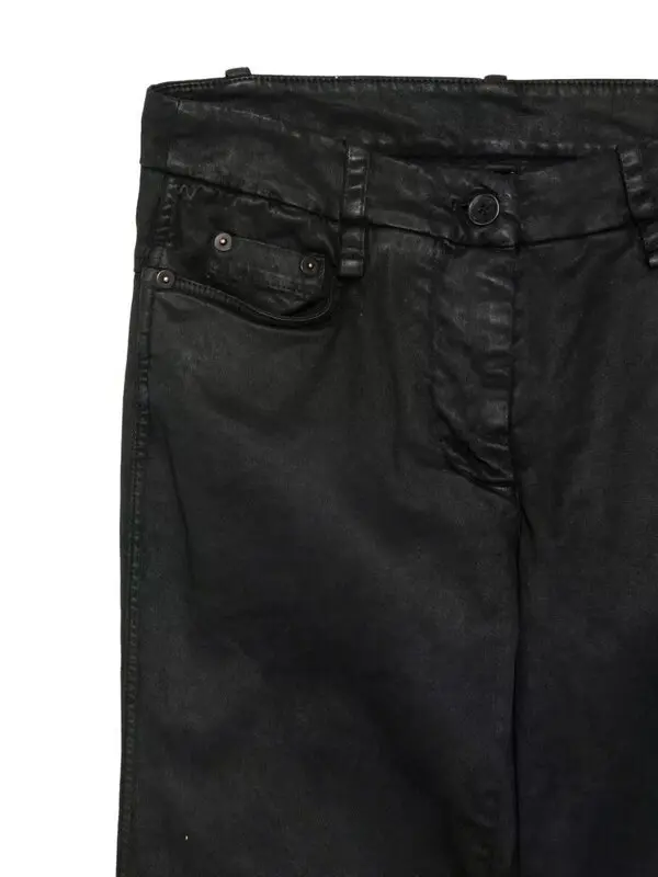 Masnada Straight Leg Trousers - Black