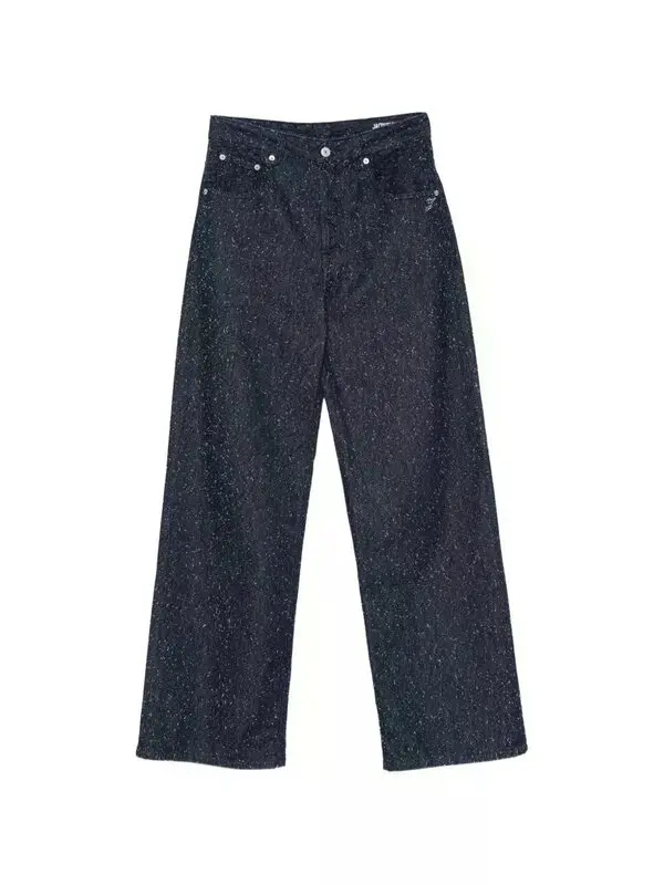 Jacquemus Belt-loops Wide-leg Jeans
